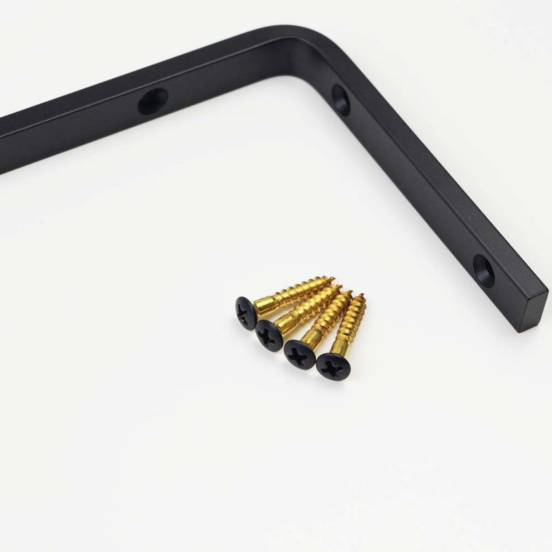 [Bent] Flat Bracket (S / L ) BK Iron – PARTS & SUPPLY